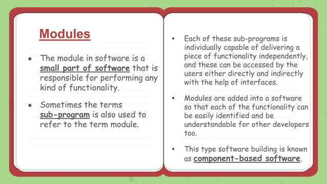Modules and Modularization.pptx | Programming Languages | Computing