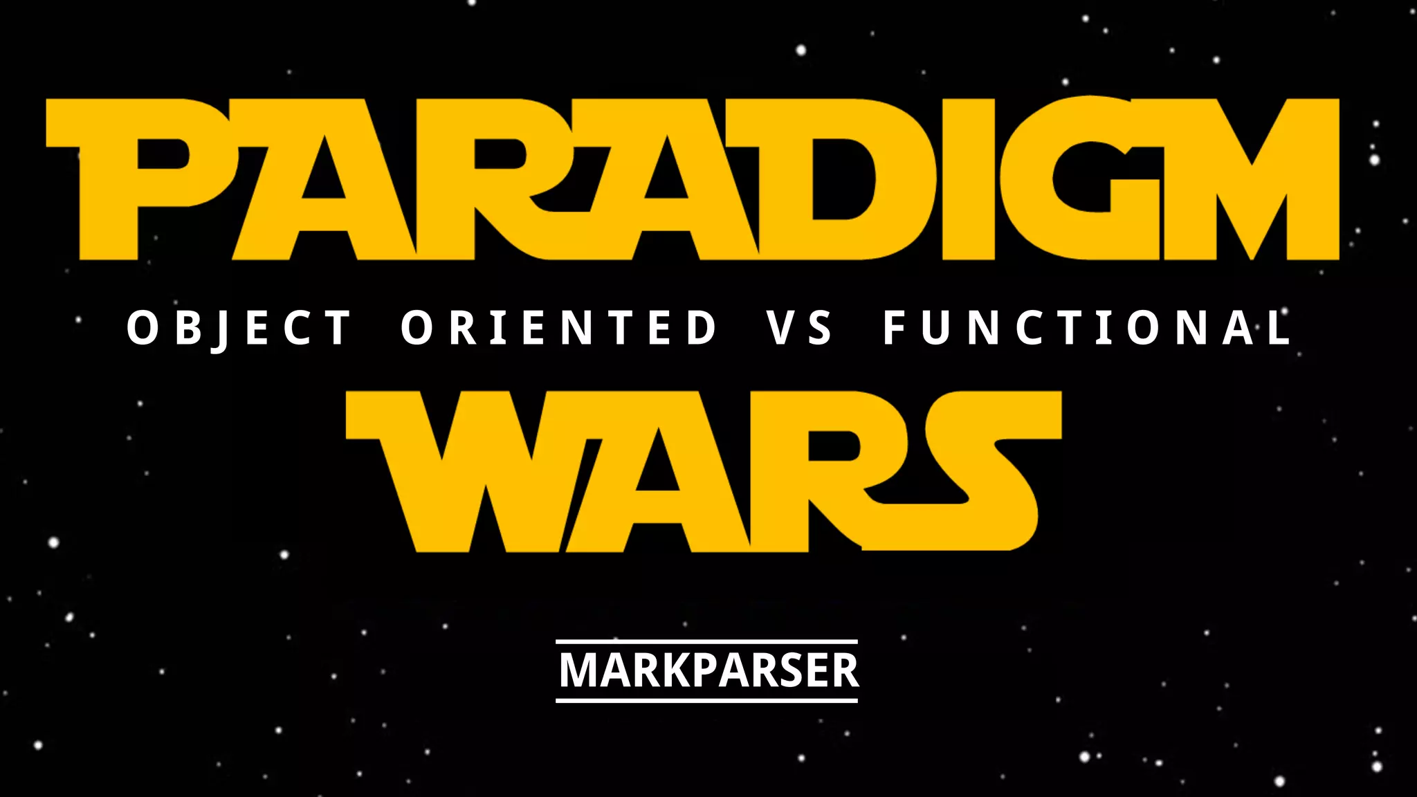 Paradigm Wars: Object Oriented Vs Functional Programming in creating ...