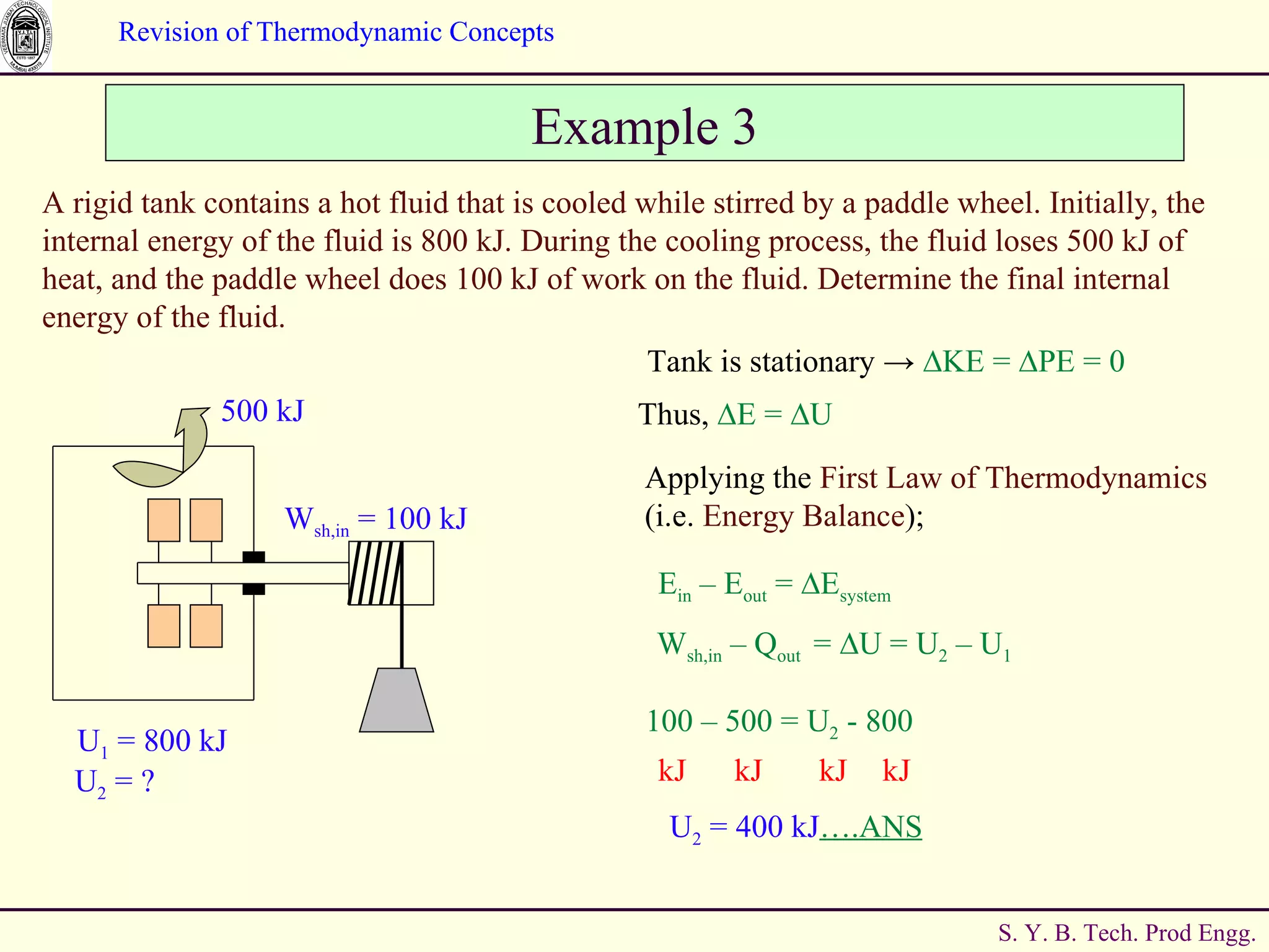 Thermodynamics Problems Chapter 1 | PPT