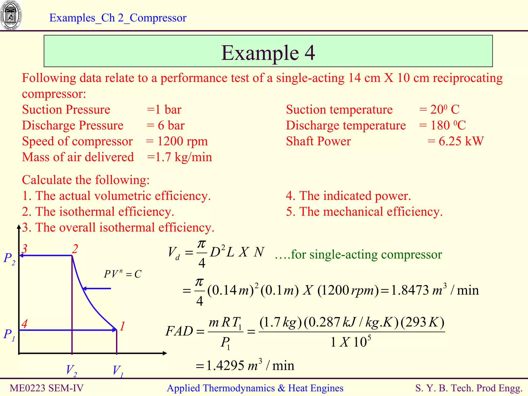 Se prod thermo_examples_compressor | PPT