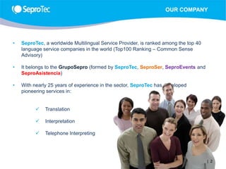 Seprotec multilingual solutions | PPT
