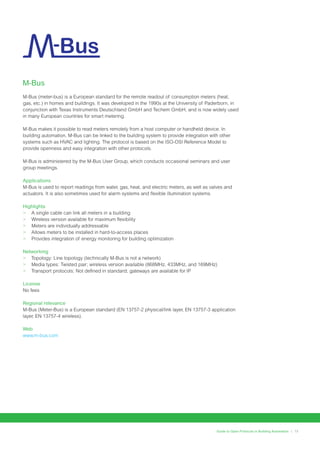 Understanding Open Protocols in Building Automation | PDF