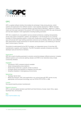 Understanding Open Protocols in Building Automation | PDF