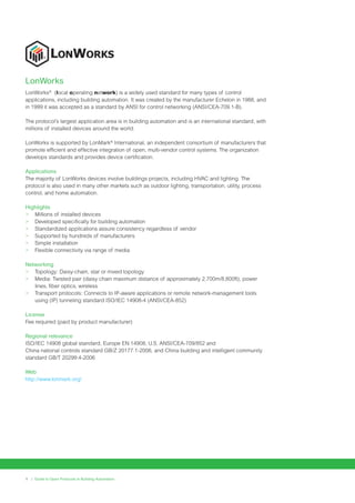 Understanding Open Protocols in Building Automation | PDF