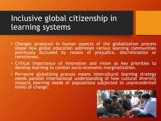 Inclusion: International Perspectives - Meaningful Global Citizenship ...