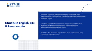 Materi Structure English dan Pseudocode 1 | PDF