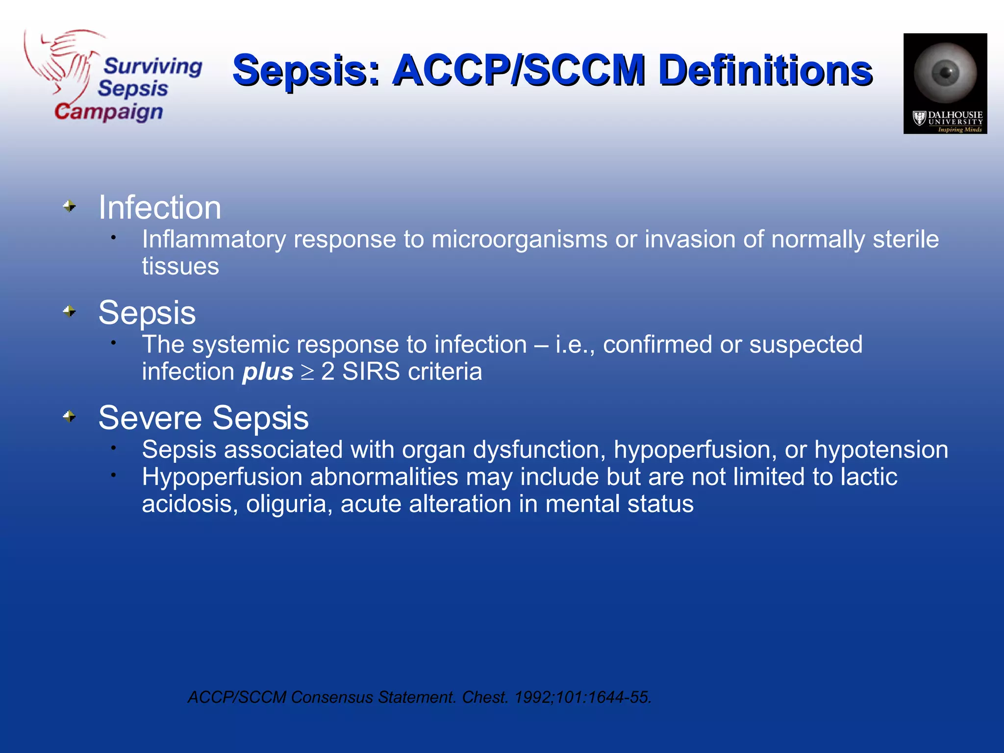Sepsis | PPT