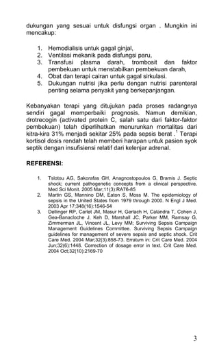 Sepsis | PDF