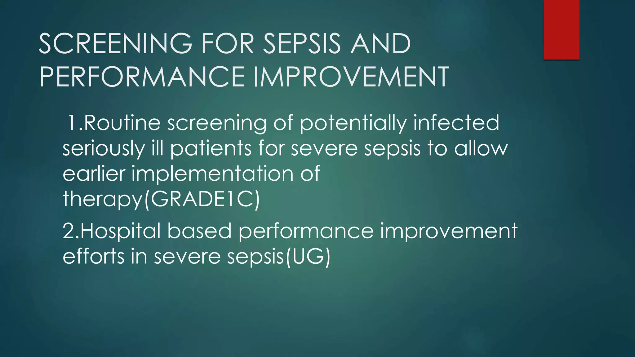 Sepsis | PPTX