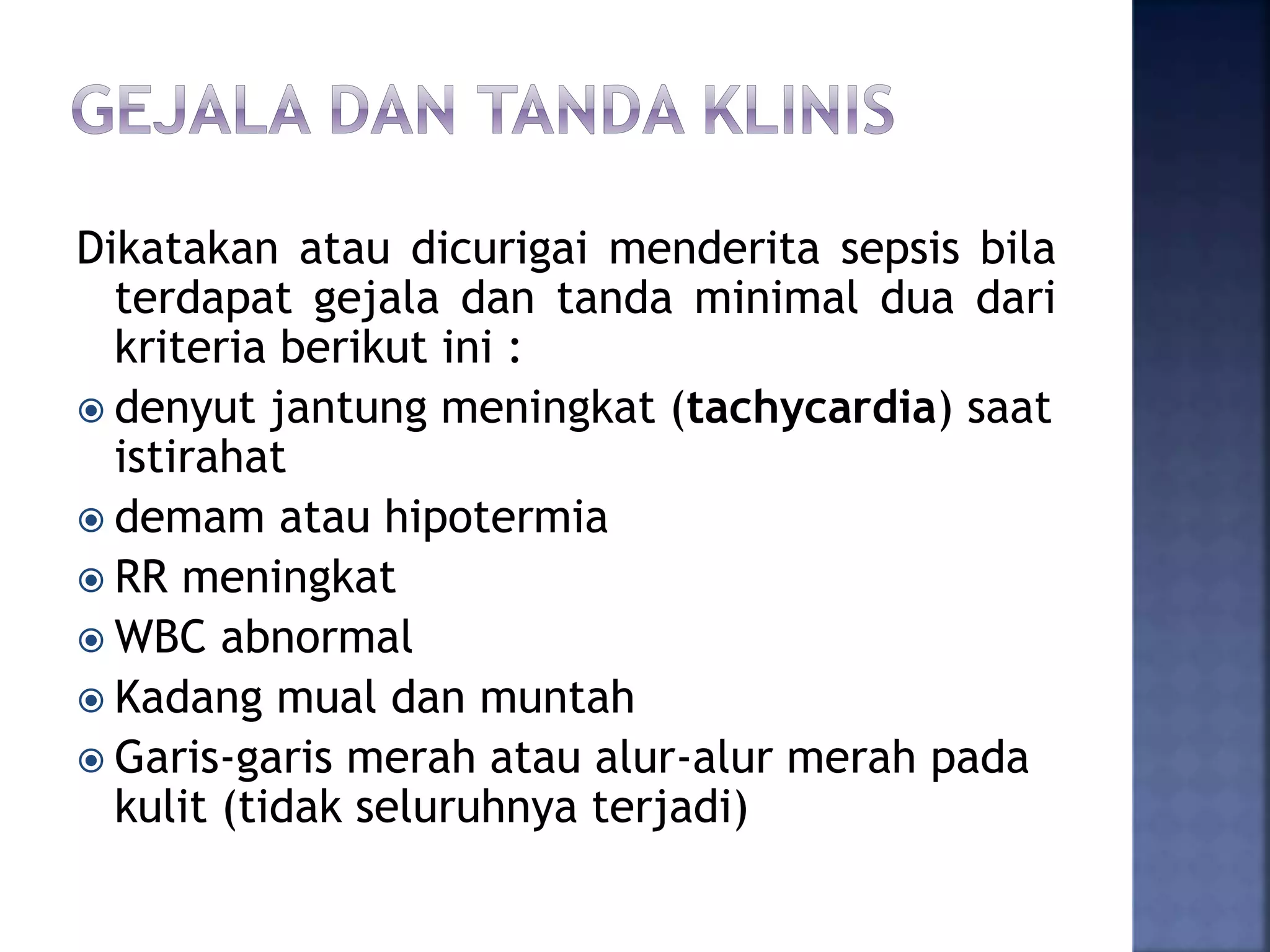 Sepsis | PPTX