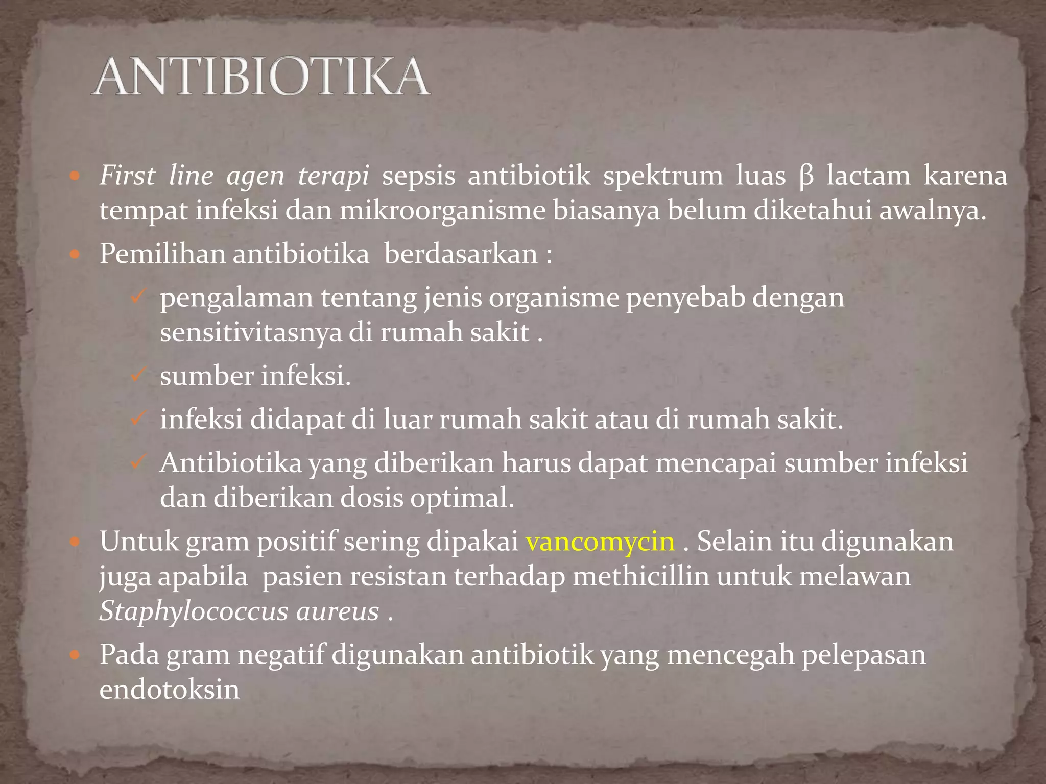 Sepsis | PPTX