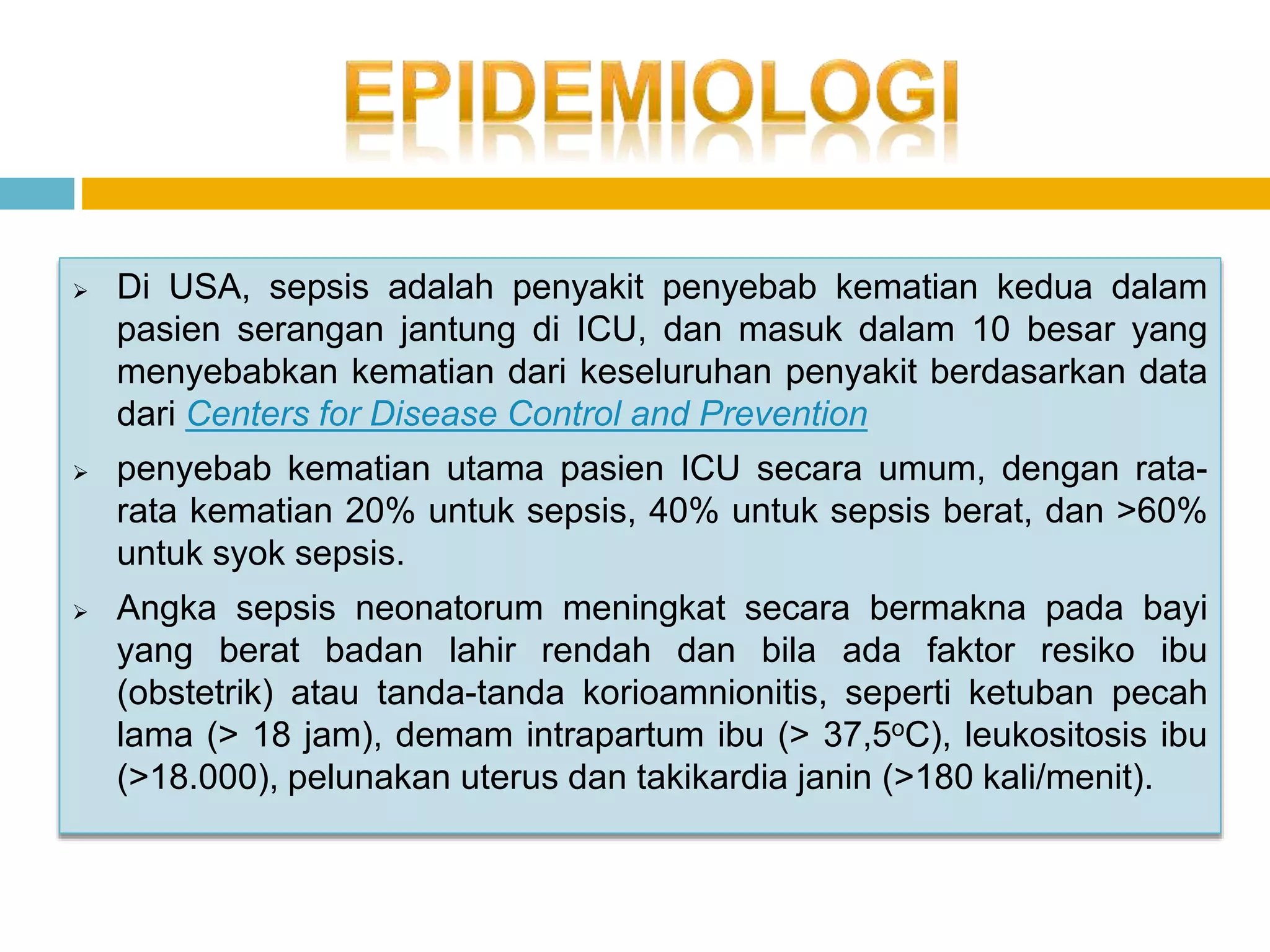 Sepsis | PPTX