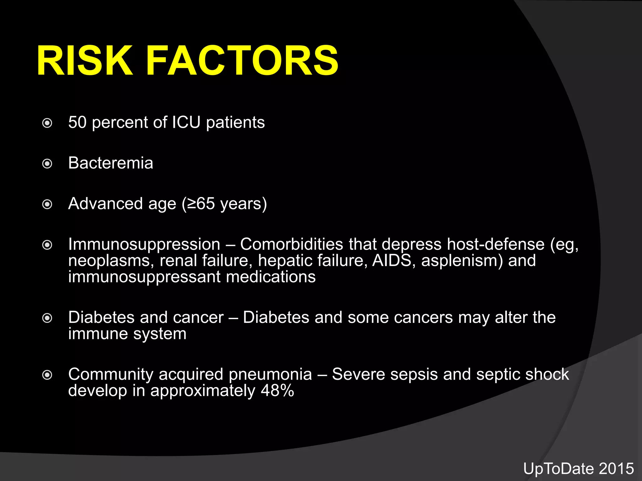 Sepsis, SIRS & Septic Shock | PPTX