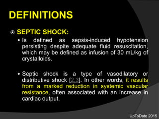 Sepsis, SIRS & Septic Shock | PPTX
