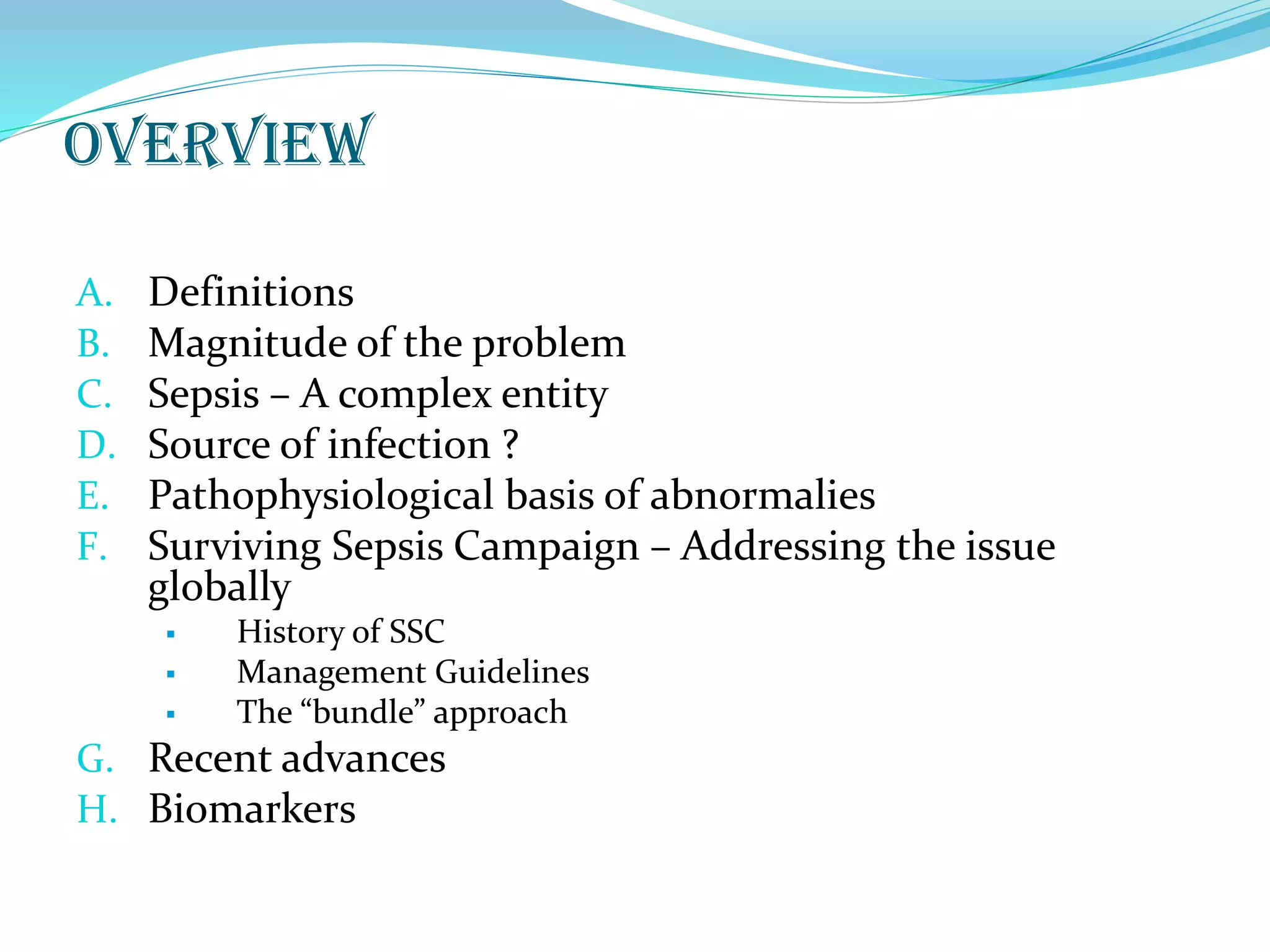 Sepsis | PPT | Free Download