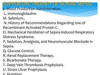 Sepsis | PPTX