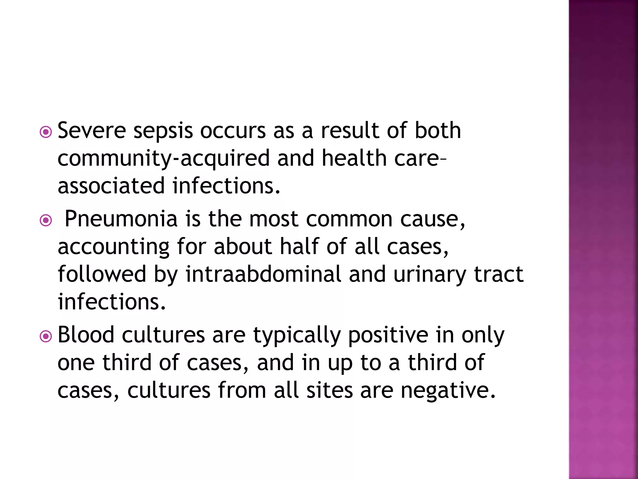 Sepsis newer aspects | PPT