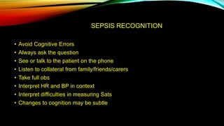Sepsis | PPTX | Digestive Disorders | Diseases and Conditions