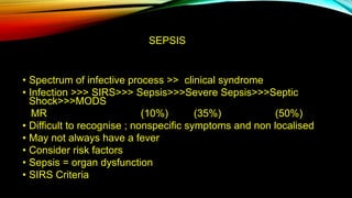 Sepsis | PPTX | Digestive Disorders | Diseases and Conditions