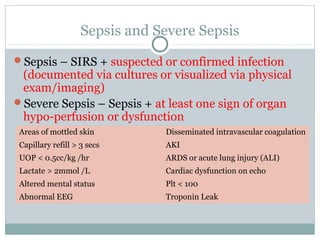 Sepsis | PPT