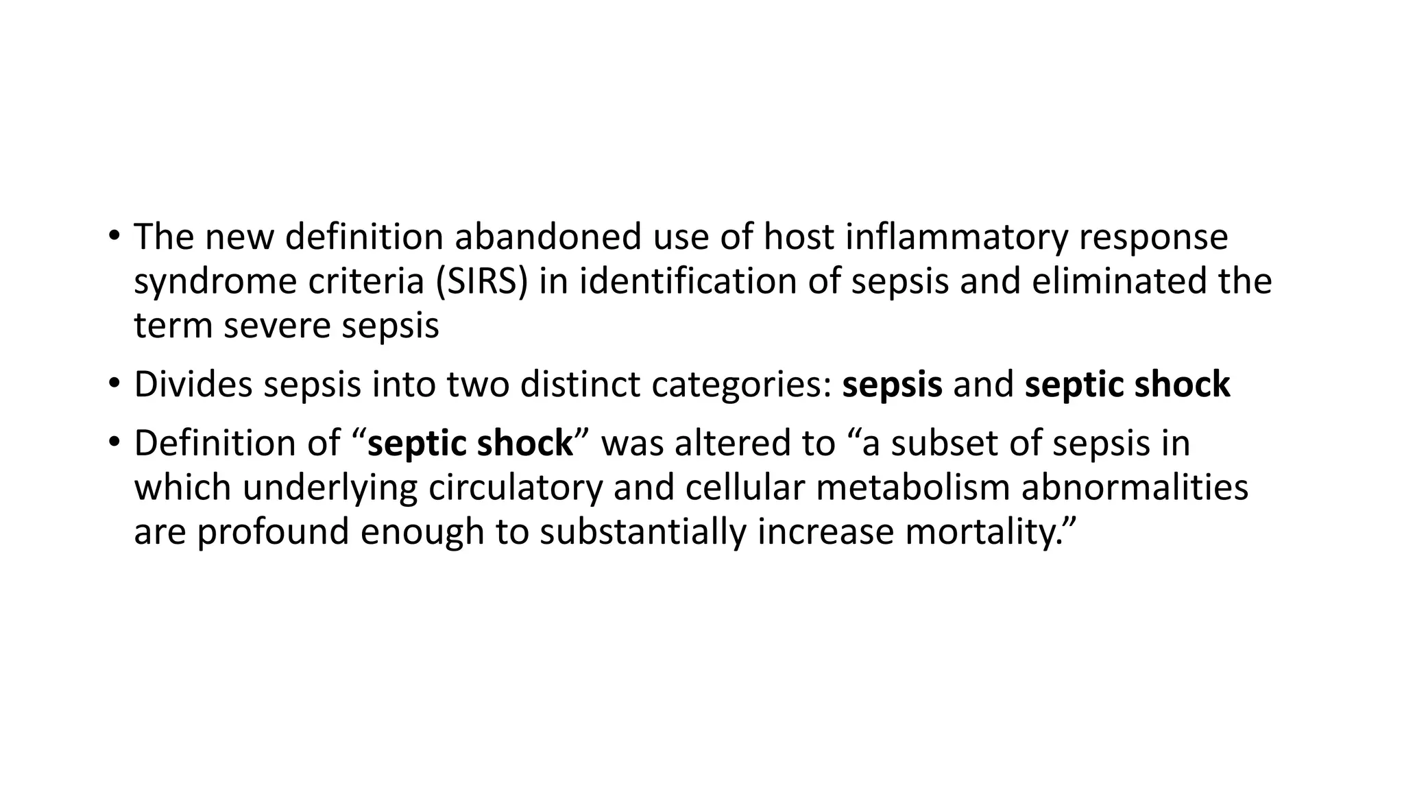 Sepsis | PPTX