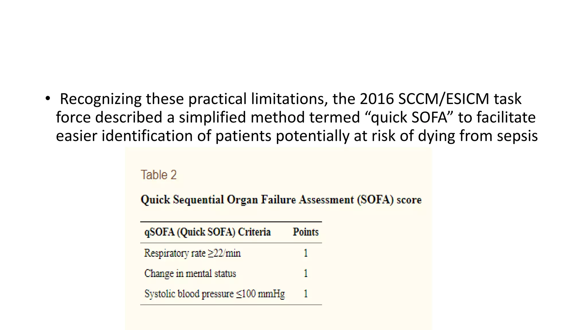 Sepsis | PPTX