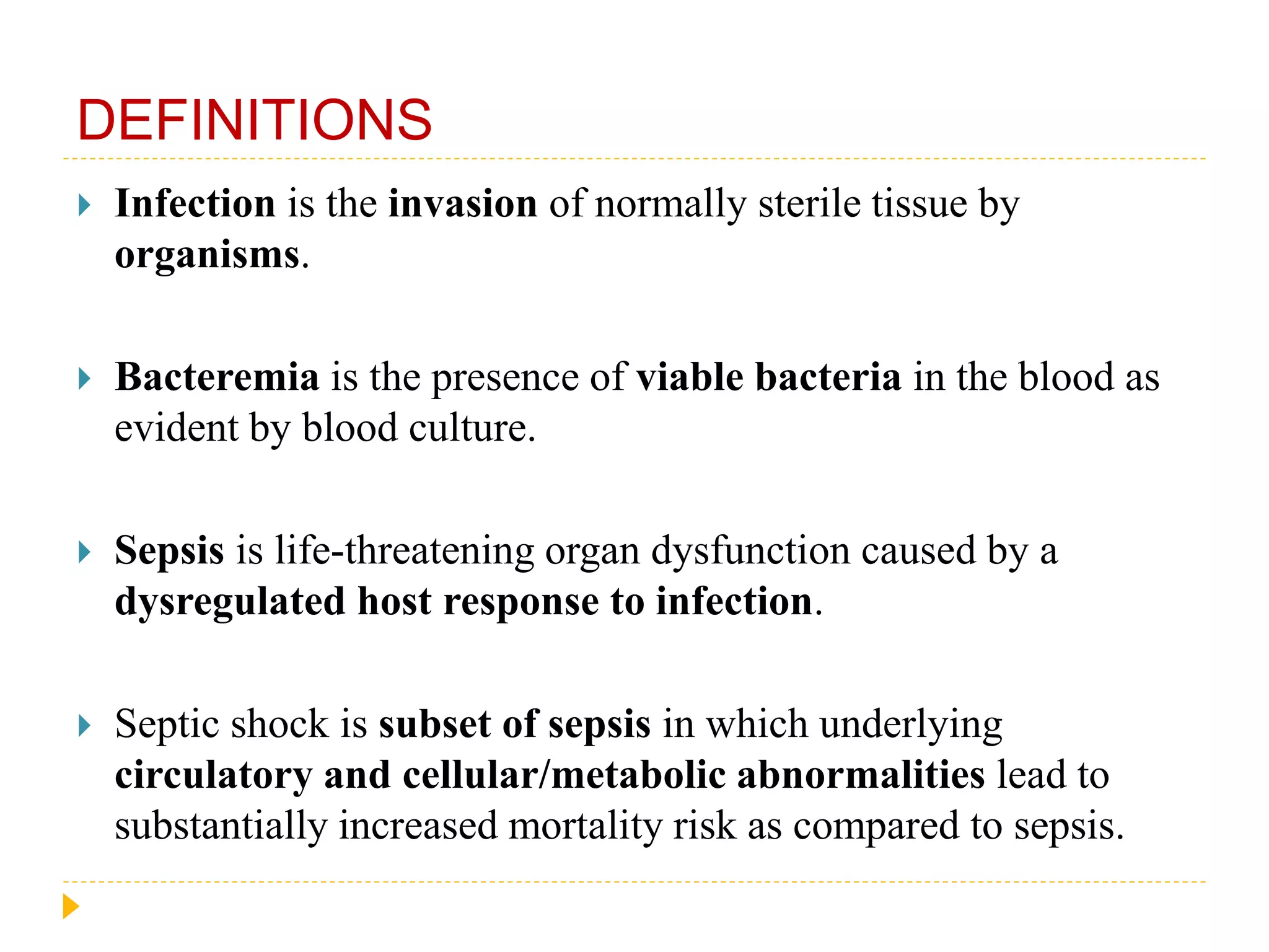 Sepsis | PPT