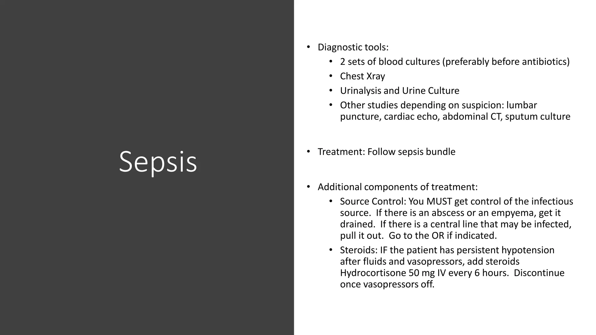 Sepsis | PPT