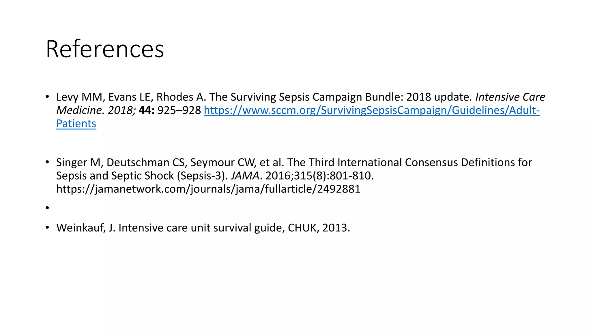 Sepsis | PPTX
