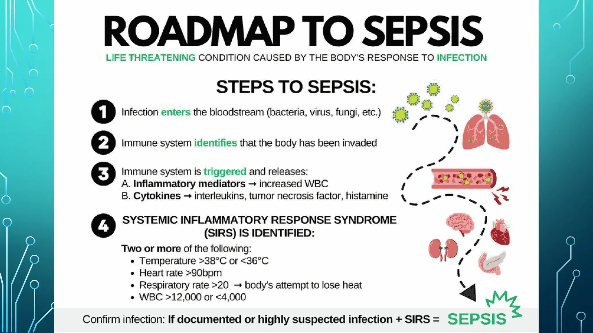 PATHOPHYSIOLOGY AND MANAGEMENT OF SEPSIS | PPTX