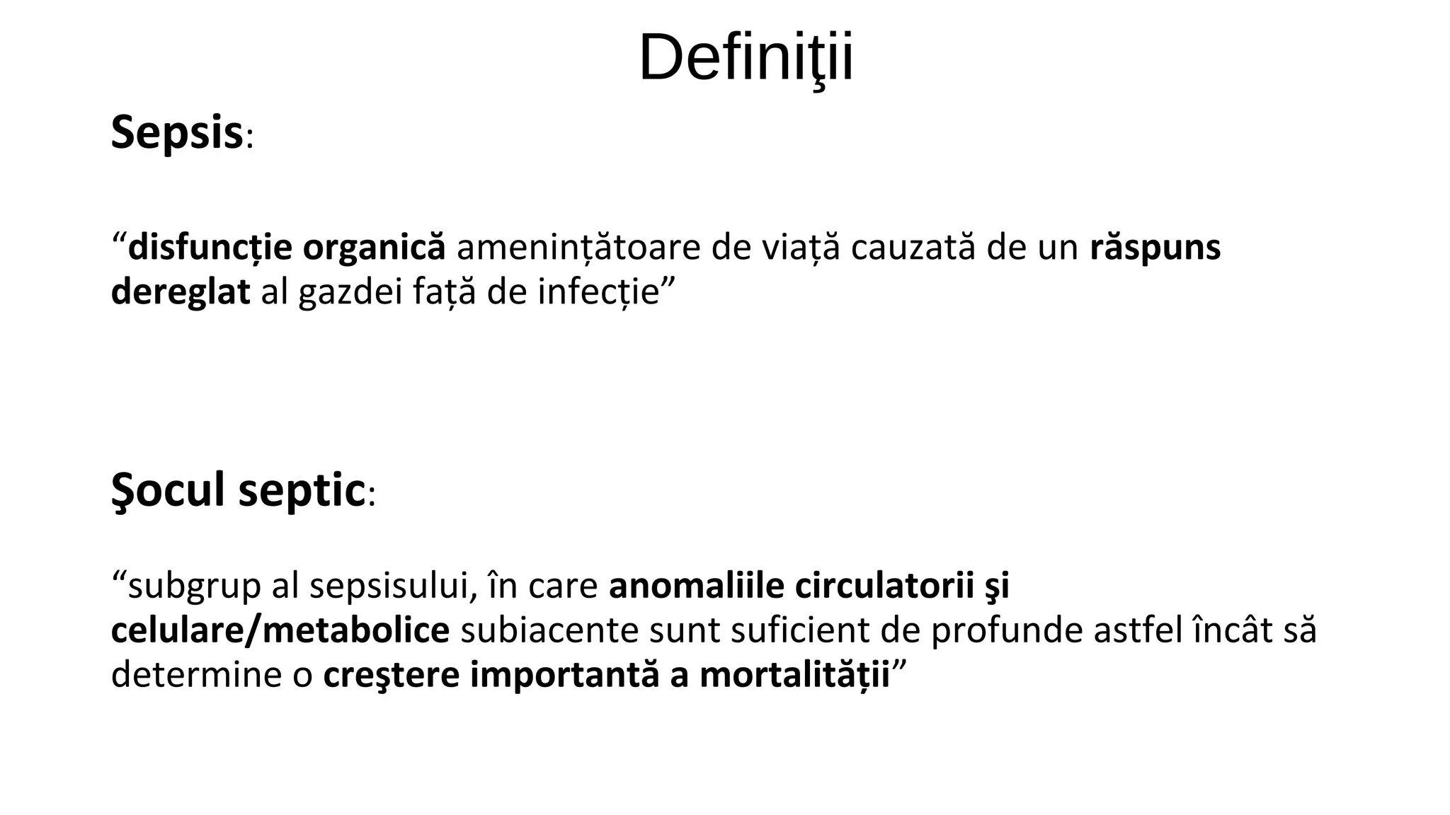 Sepsis 3 (2016) | PPT