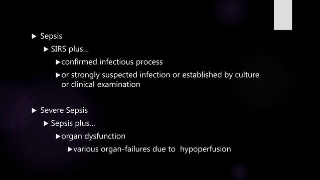 Sepsis multiple organ dysfunction syndrome | PPTX | Endocrine and ...