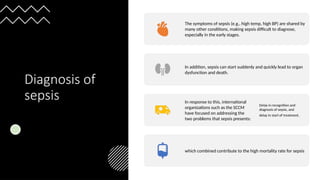 Sepsis and septic shock- overview, clinical Presentation, diagnostics ...