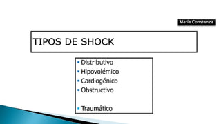 shock, shock septico | PPTX