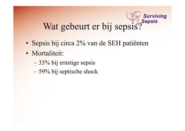 Sepsis 05 12 definitief | PPT