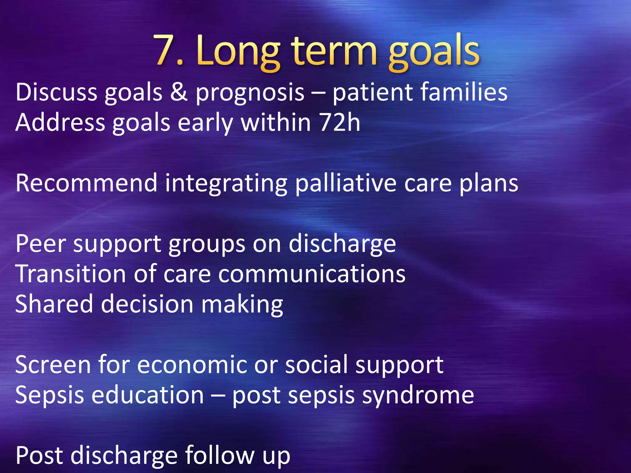 sepsis lecture | PPTX