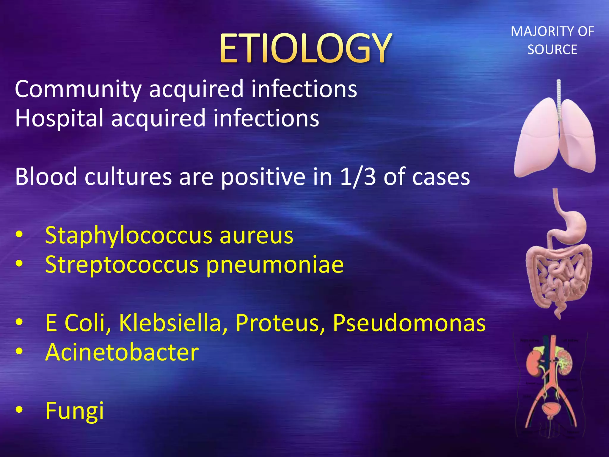 sepsis lecture | PPTX