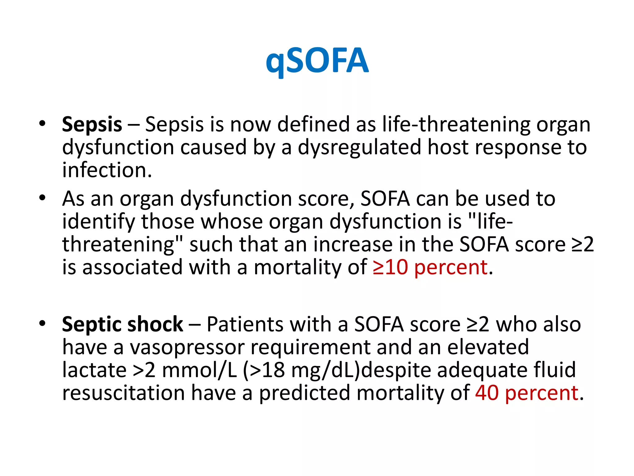 Sepsis 2017 | PPTX