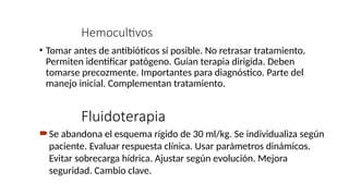 Guías 2026 para el Manejo Integral y Personalizado de la Sepsis | PPTX