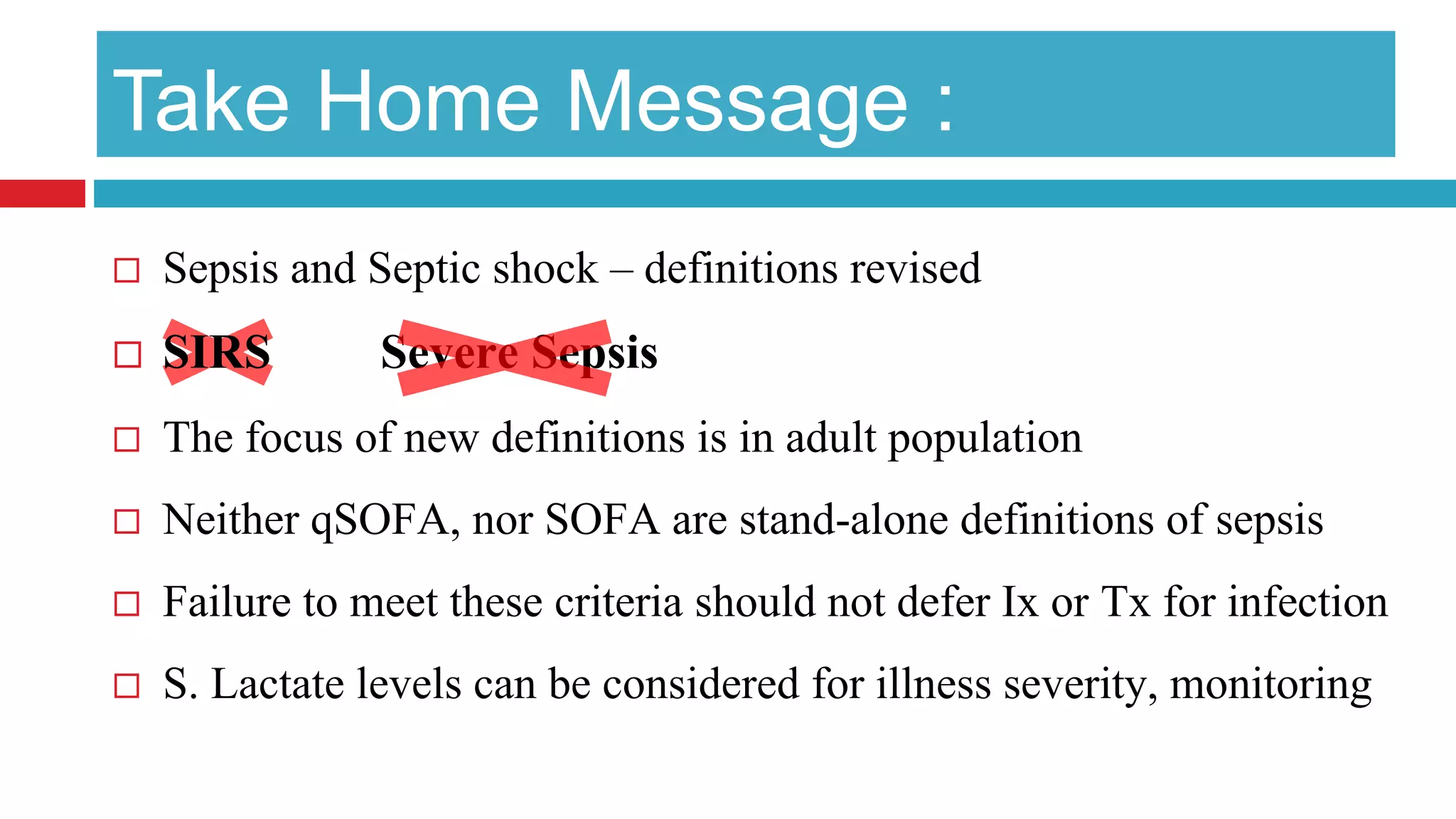 Sepsis 3.0 | PPSX