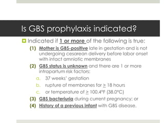 Neonatal Sepsis AAP 2013 | PPTX