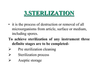 Sepsis and asepsis | PPTX