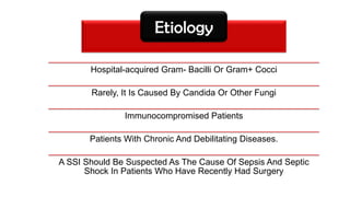 Sepsis and bacteremia | PPT
