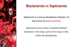 Sepsis and bacteremia | PPT