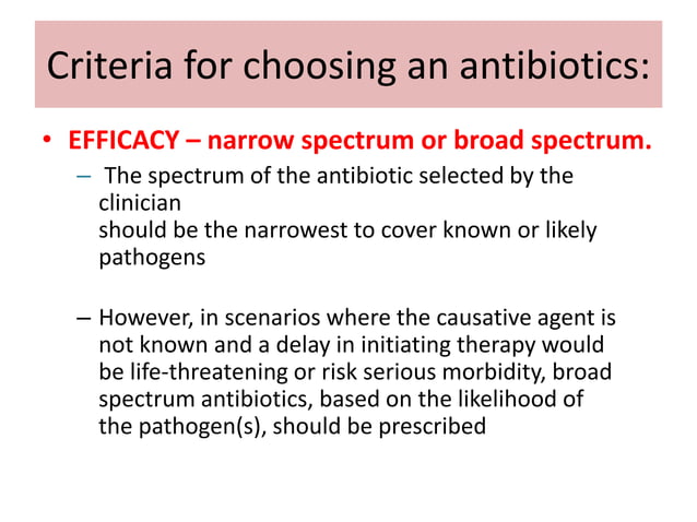 Sepsis and rational use of abx | PPTX