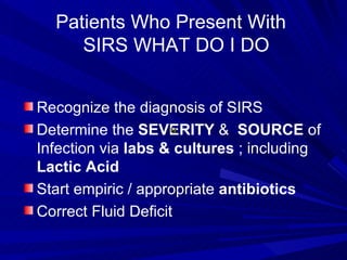Sepsis and septic shock | PPT