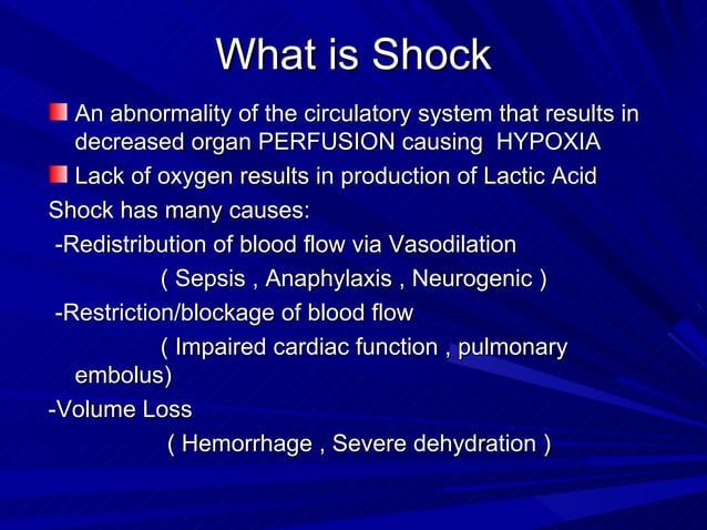 Sepsis and septic shock | PPT
