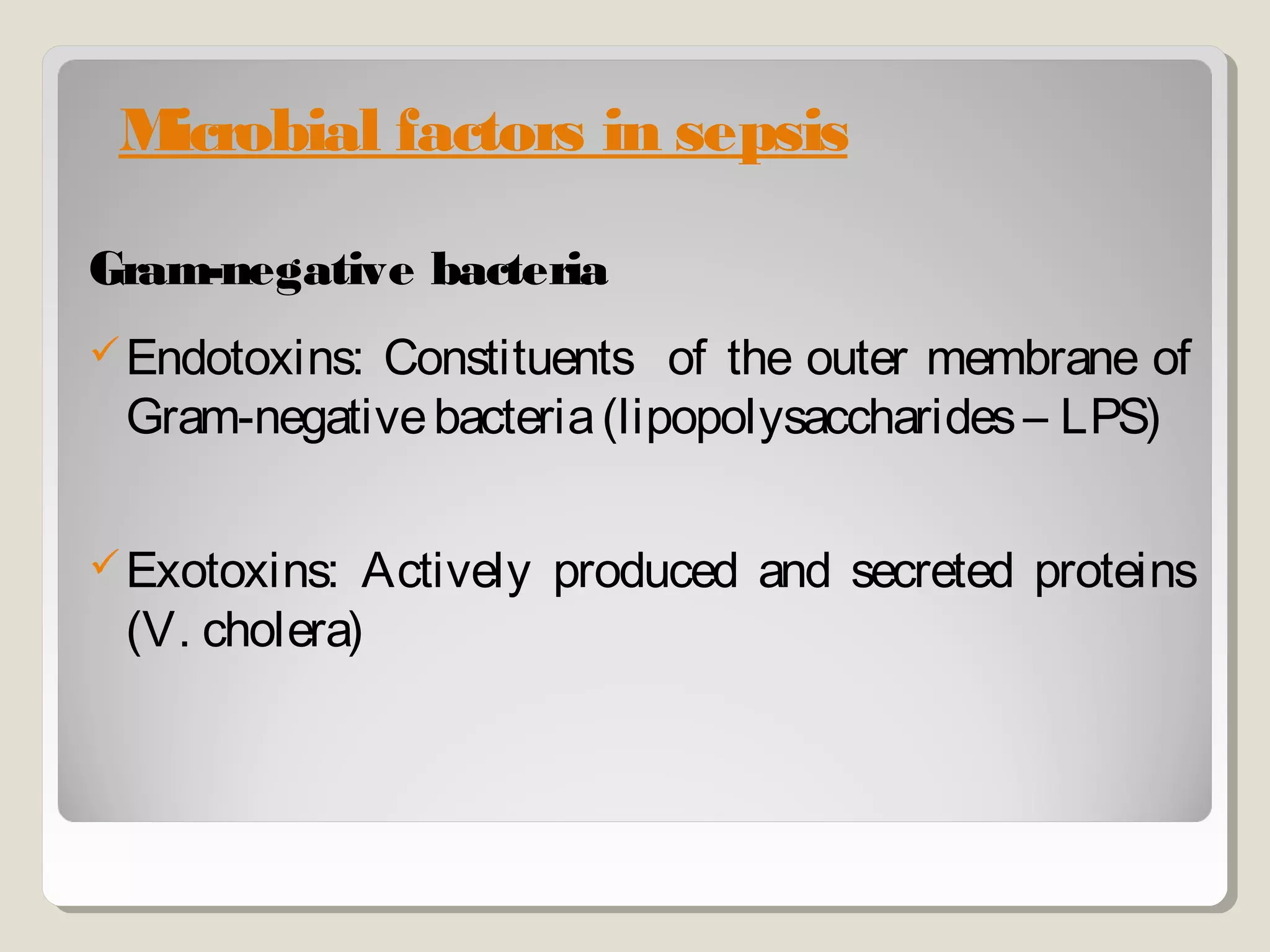 Sepsis and septic shock | PPT