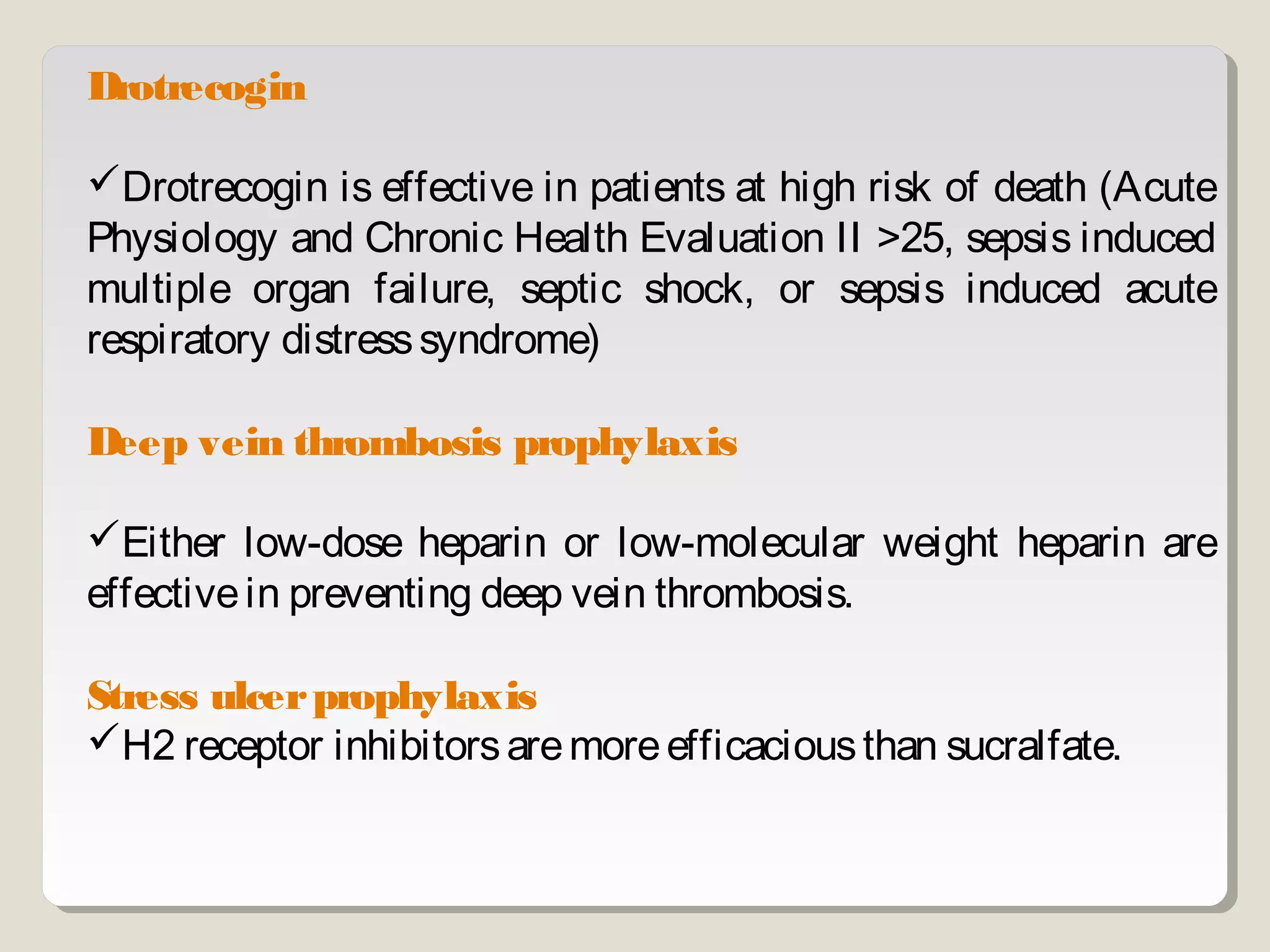 Sepsis and septic shock | PPT