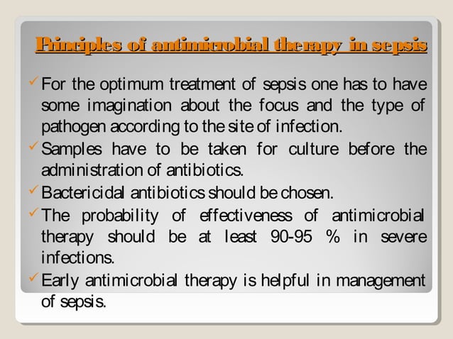 Sepsis and septic shock | PPT